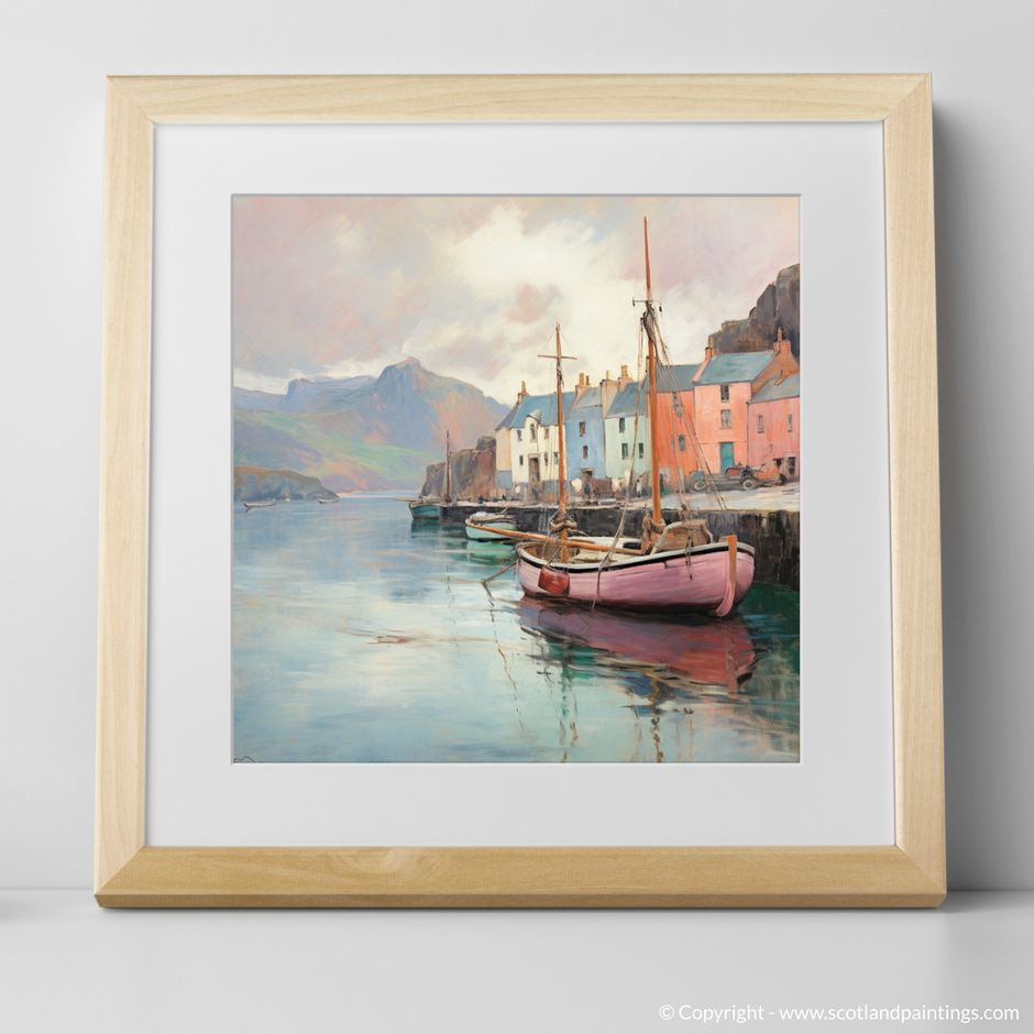 Portree Harbour – Scotland Paintings and Art Prints