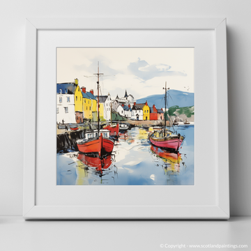 Portree Harbour – Scotland Paintings and Art Prints