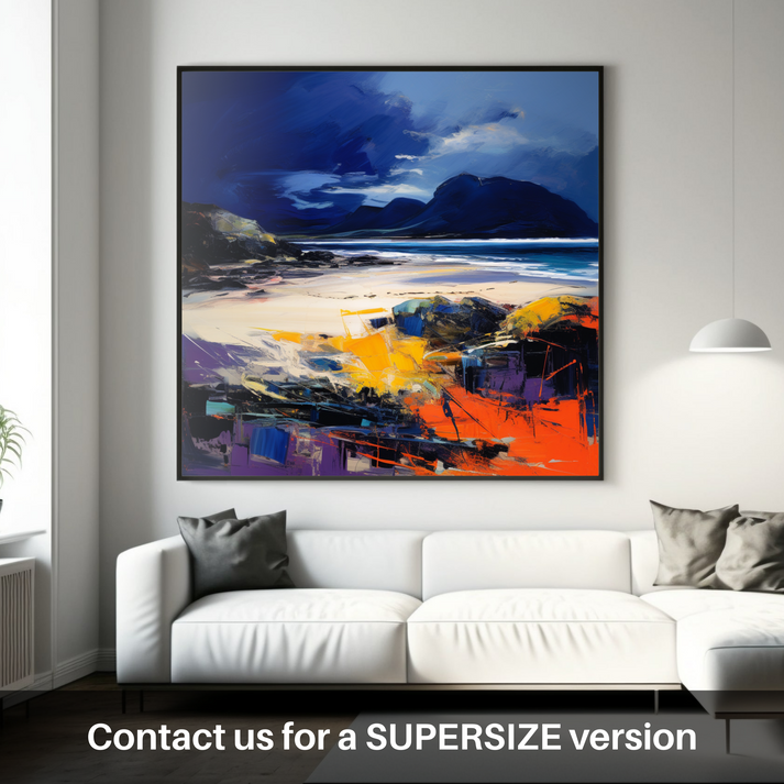 Tempestuous Camusdarach: An Abstract Expressionist Ode to Scotland's C ...