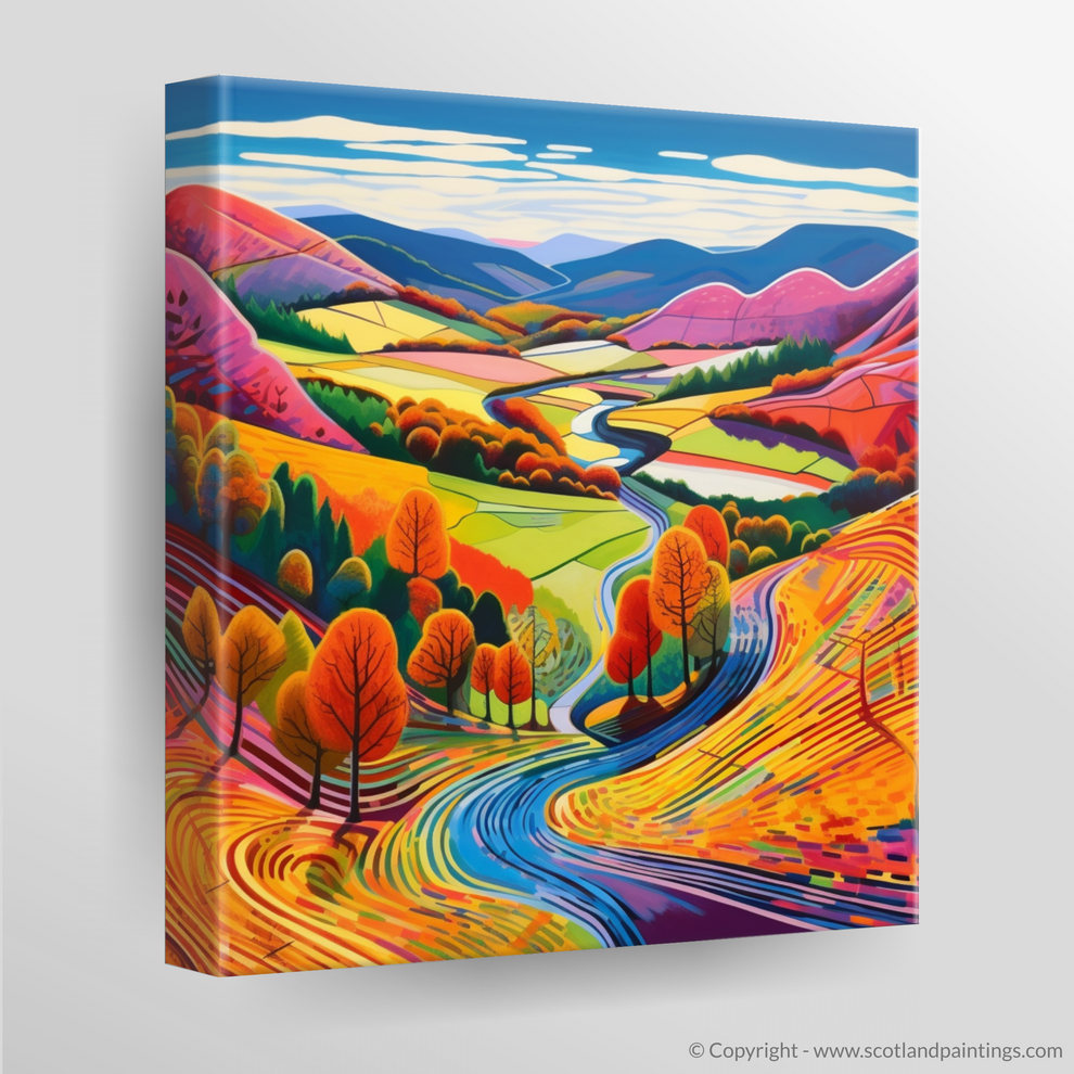 Vivid Visions of Glen Lochay: A Pop Art Panorama – Scotland Paintings ...