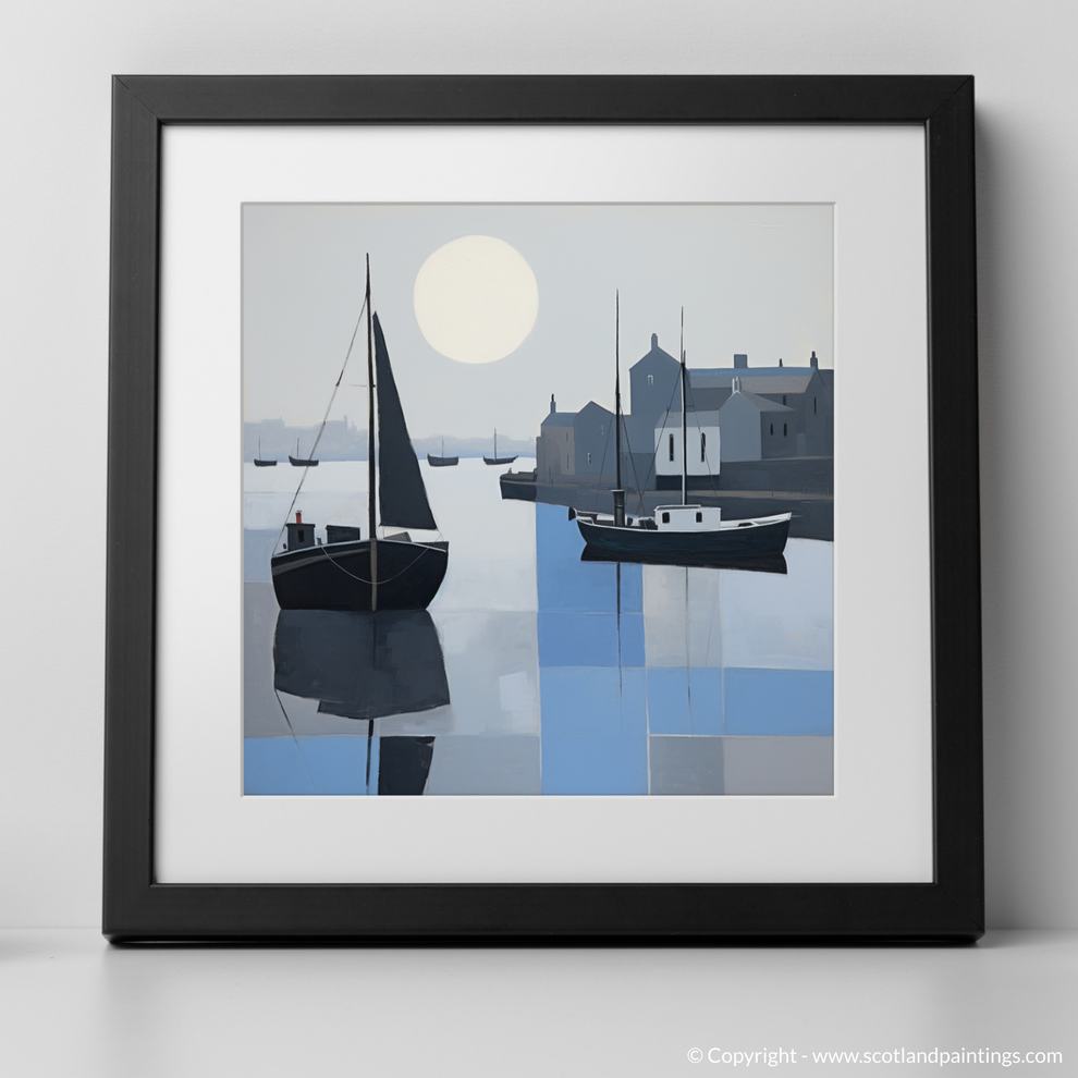 Serene Reflections of Dunbar Harbour – Scotland Paintings and Art Prints