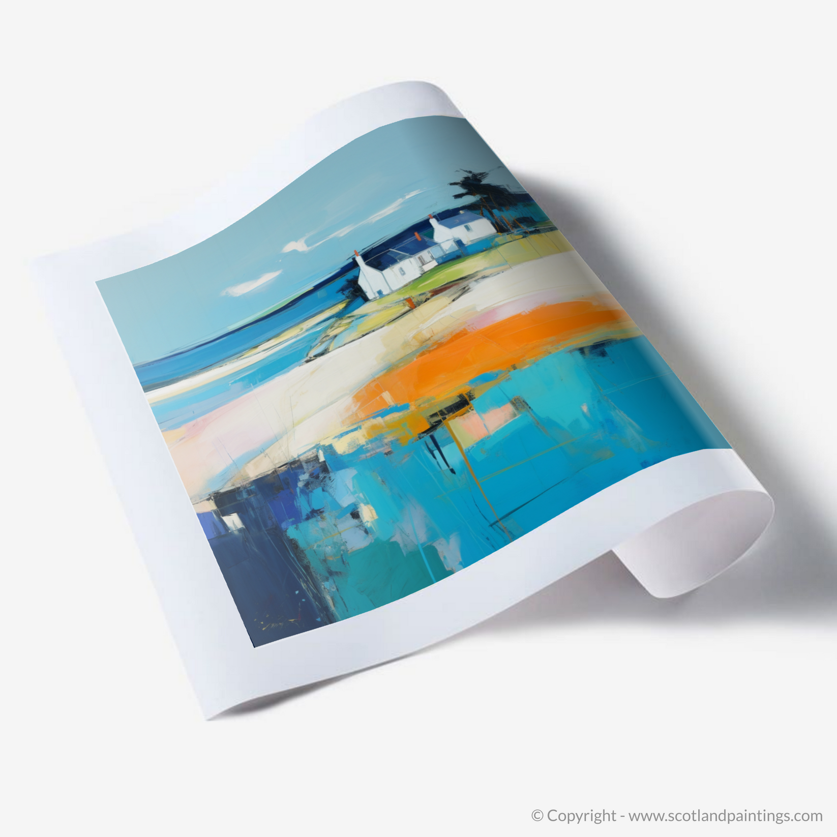 Sweeping Serenity: A Color Field Homage to Findhorn – Scotland ...
