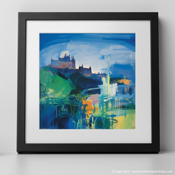 Edinburgh's Essence: A Color Field Tribute to Scotland's Capital ...