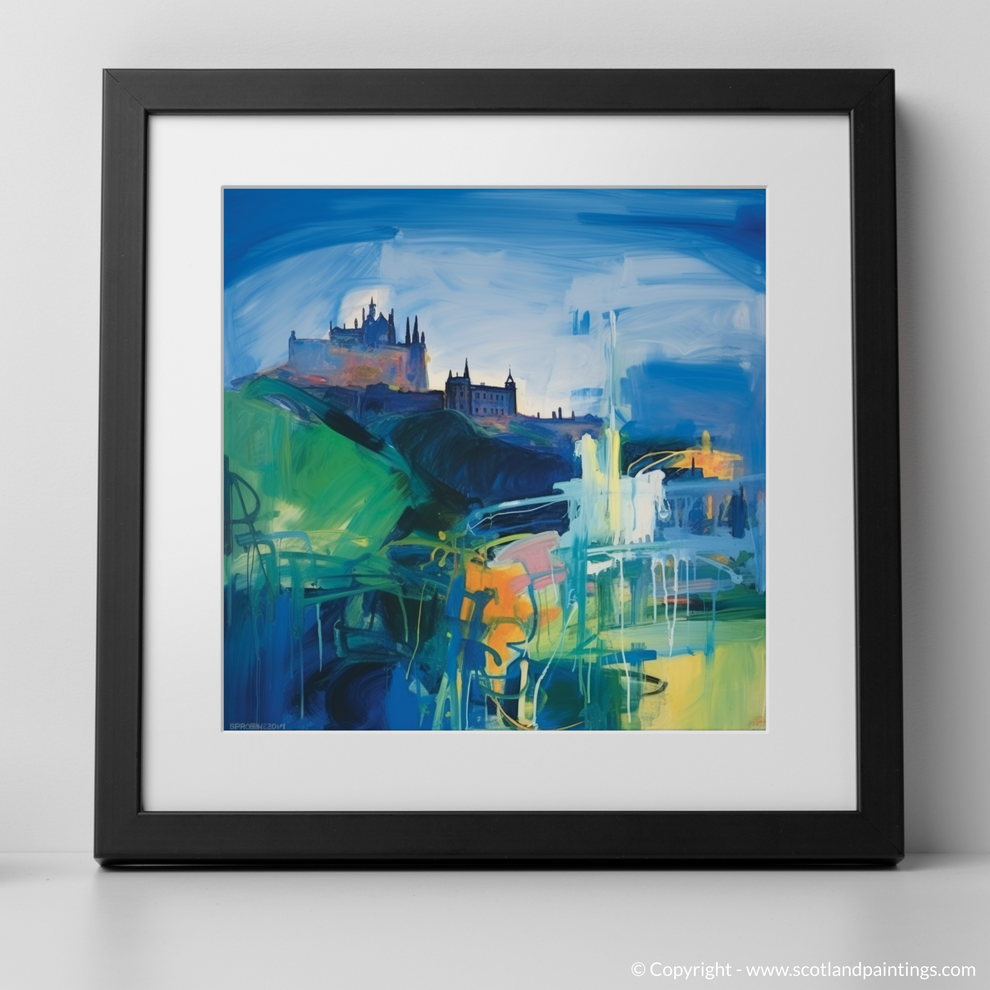 Edinburgh's Essence: A Color Field Tribute to Scotland's Capital ...