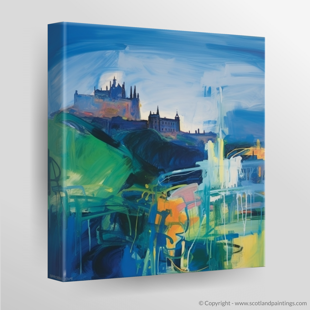 Edinburgh's Essence: A Color Field Tribute to Scotland's Capital ...