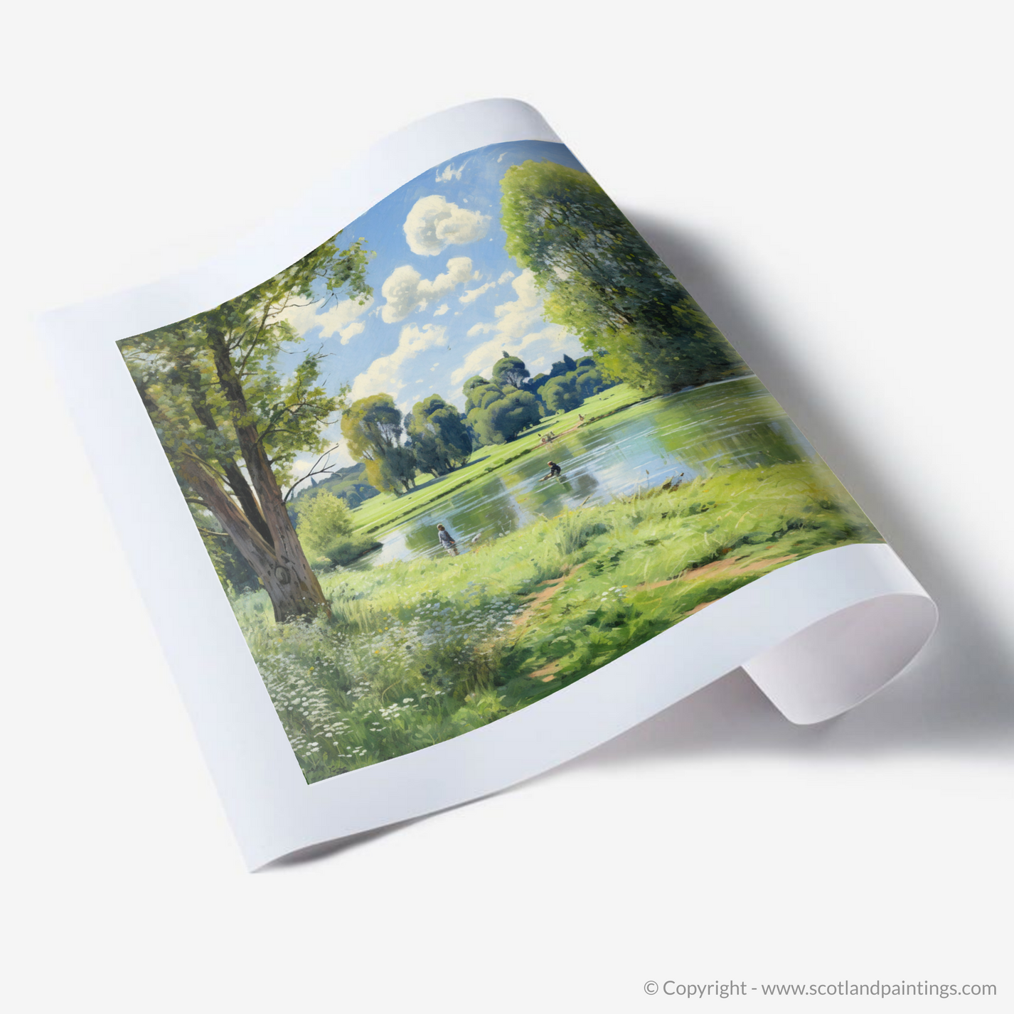 Whispers of Plean Country Park: An Impressionist Forestscape – Scotland ...