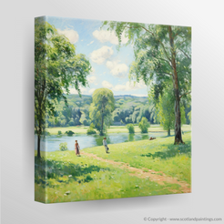 Serene Whispers of Plean Country Park – Scotland Paintings and Art Prints