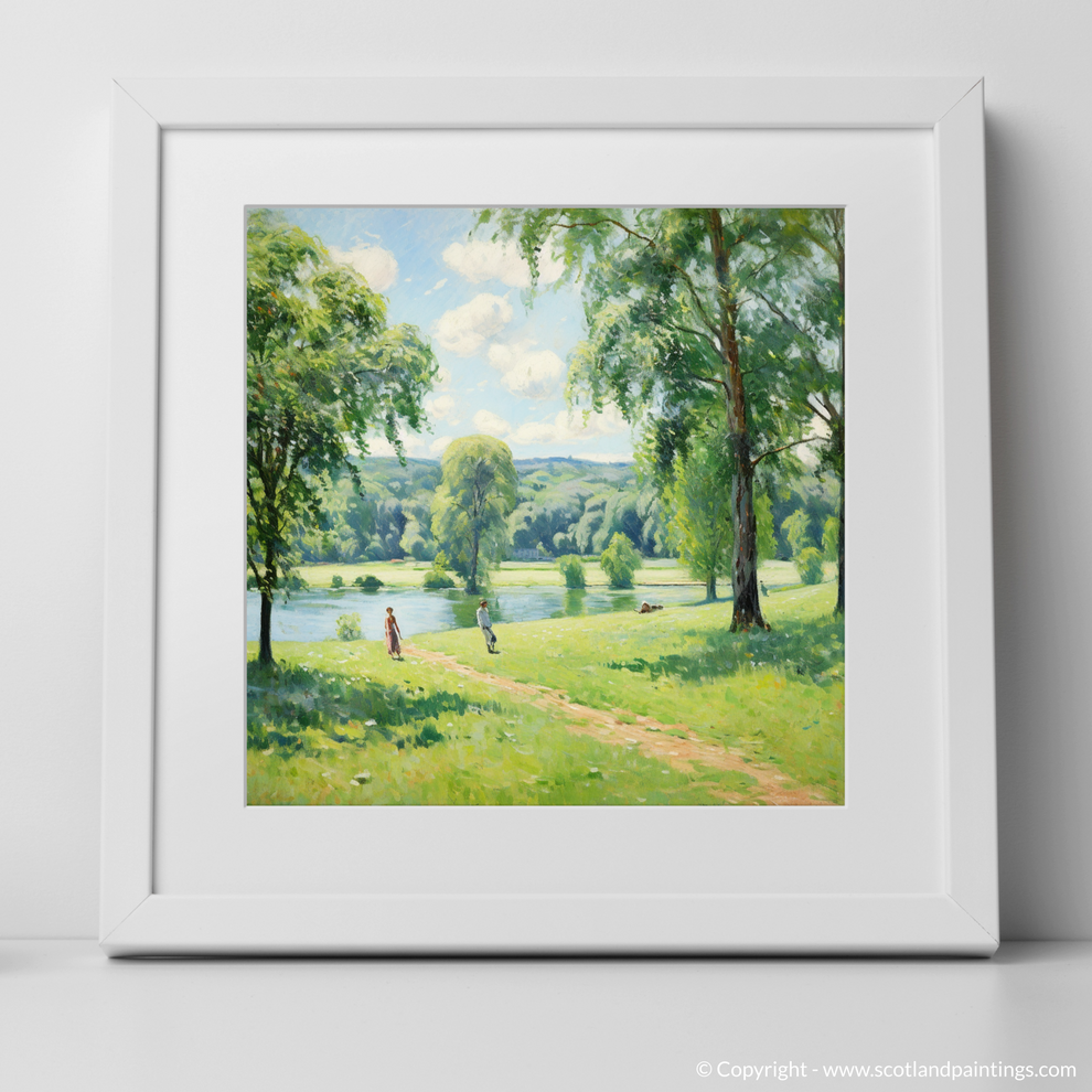 Serene Whispers of Plean Country Park – Scotland Paintings and Art Prints