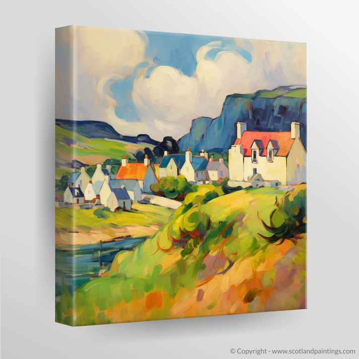 Vibrant Cullen: A Fauvist Ode to Scottish Charm – Scotland Paintings and Art Prints
