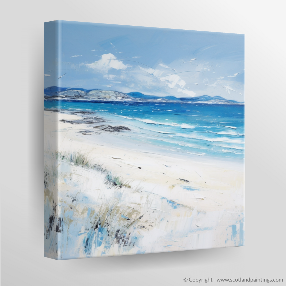 Scottish Shores: Traigh Mhor Abstraction – Scotland Paintings and Art ...