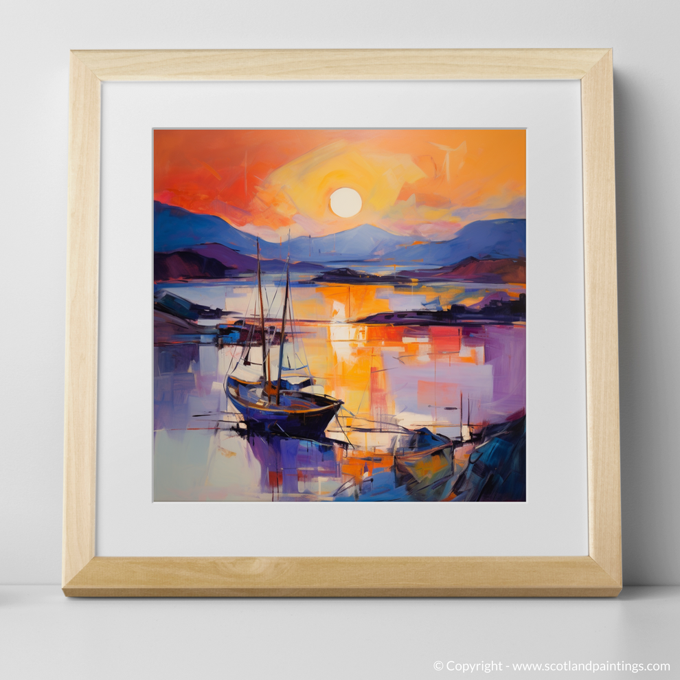 Lybster Harbour at Dusk: An Abstract Expressionist Ode to Scottish Sho ...