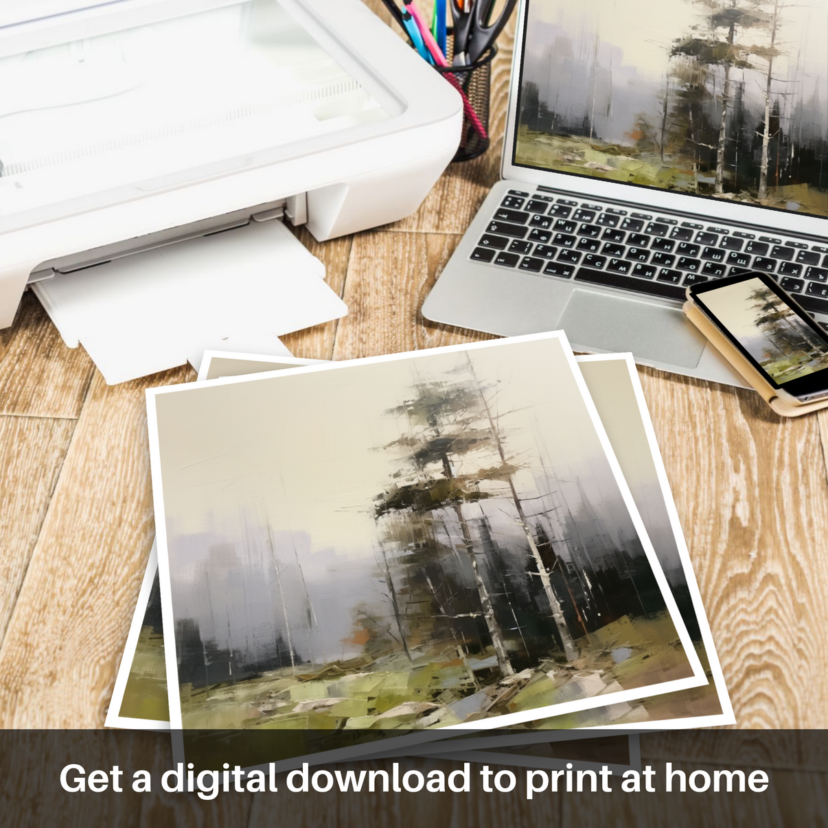 Mist and Mystery: A Minimalist Tribute to Morvern Forest – Scotland ...