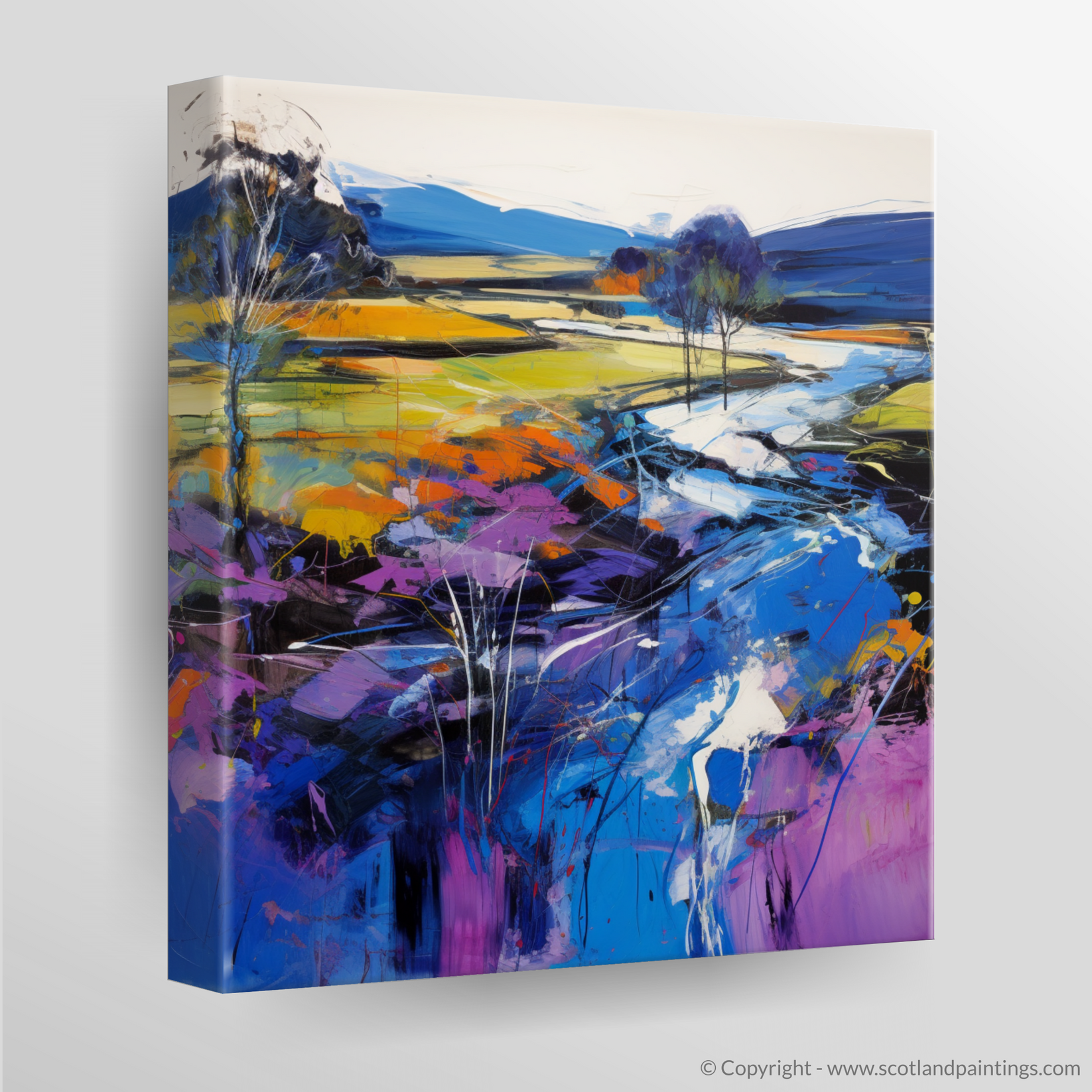 Riveting River Esk Essence - An Abstract Impressionist Journey ...