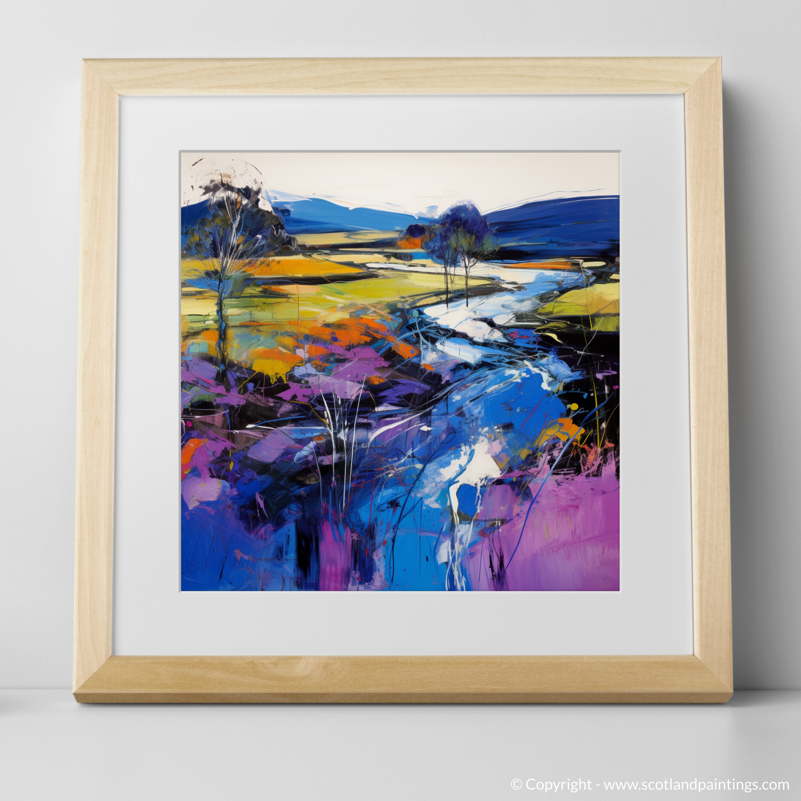 Riveting River Esk Essence - An Abstract Impressionist Journey ...