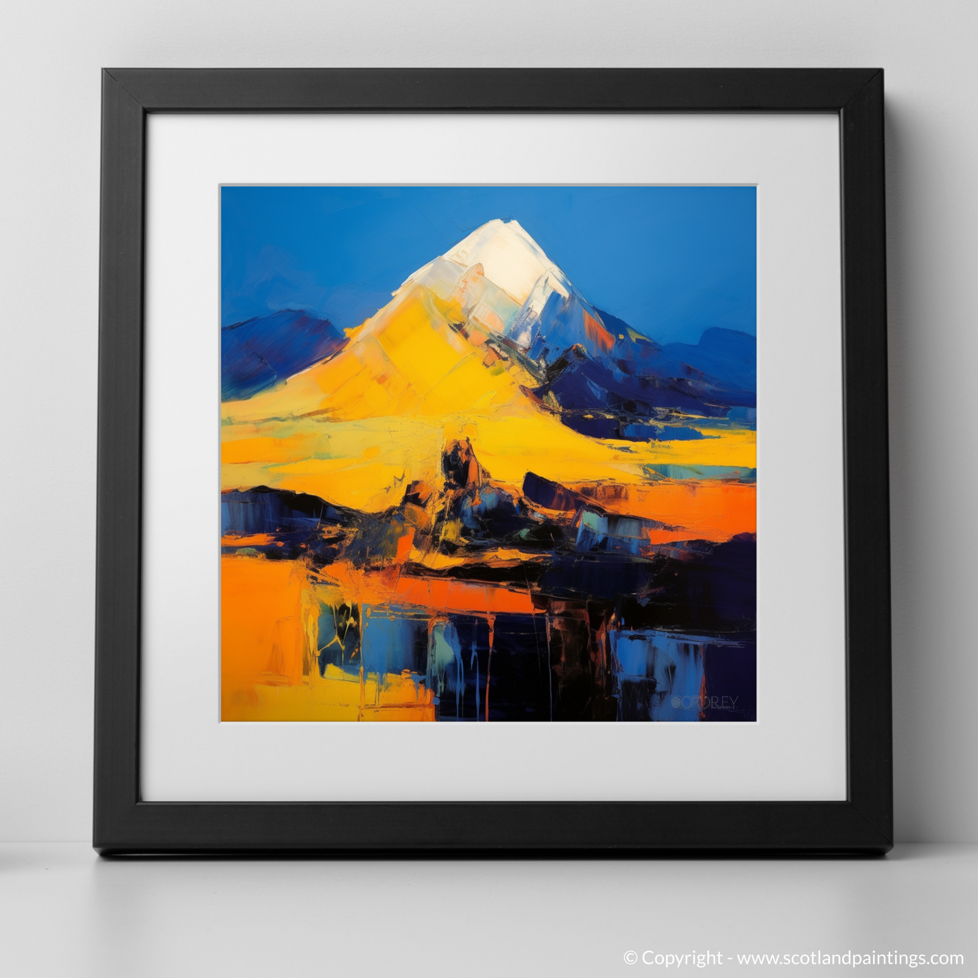 Highland Essence: Ben More Assynt Abstract Expression – Scotland ...