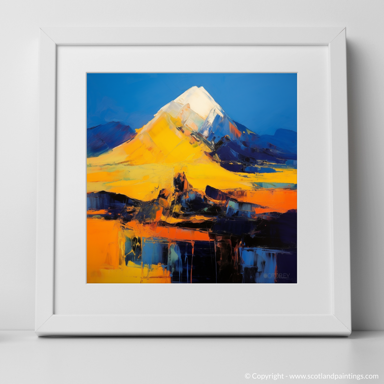 Highland Essence: Ben More Assynt Abstract Expression – Scotland ...