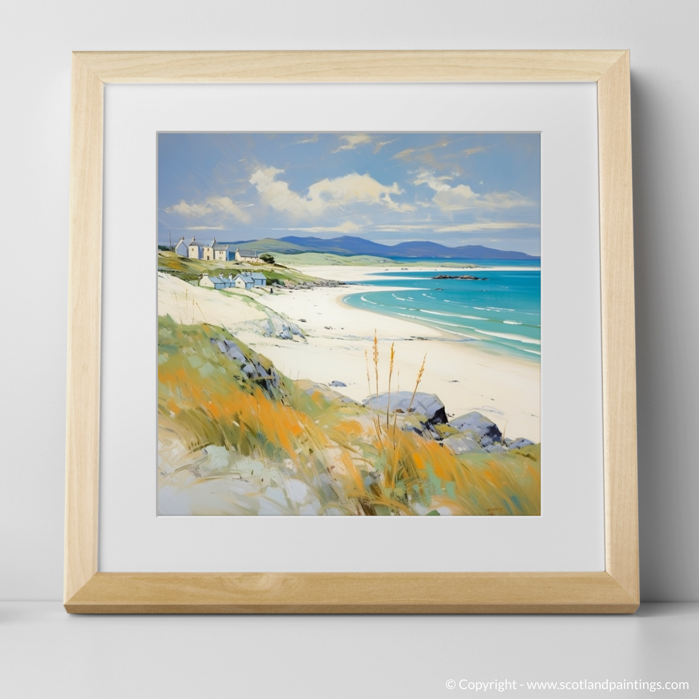 Escaping to Traigh Mhor: A Naive Art Tribute to Scottish Coastal Bliss ...