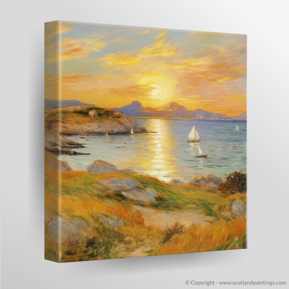 Golden Hour Grace: An Impressionist Journey to the Sound of Iona ...