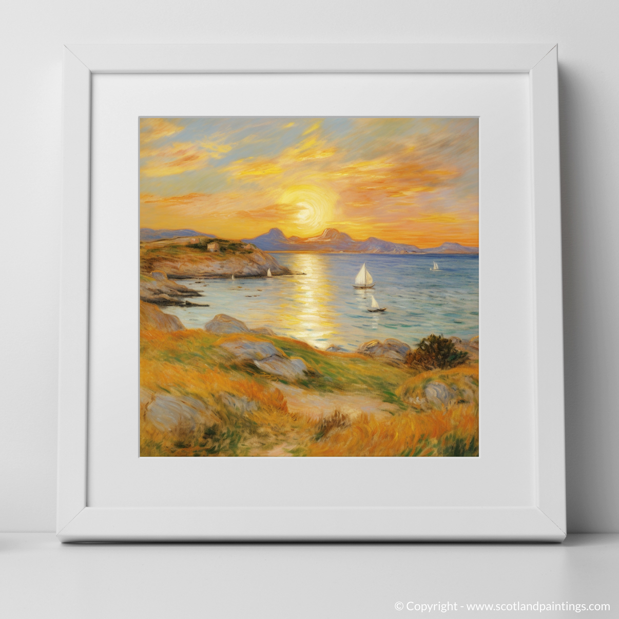 Golden Hour Grace: An Impressionist Journey to the Sound of Iona ...