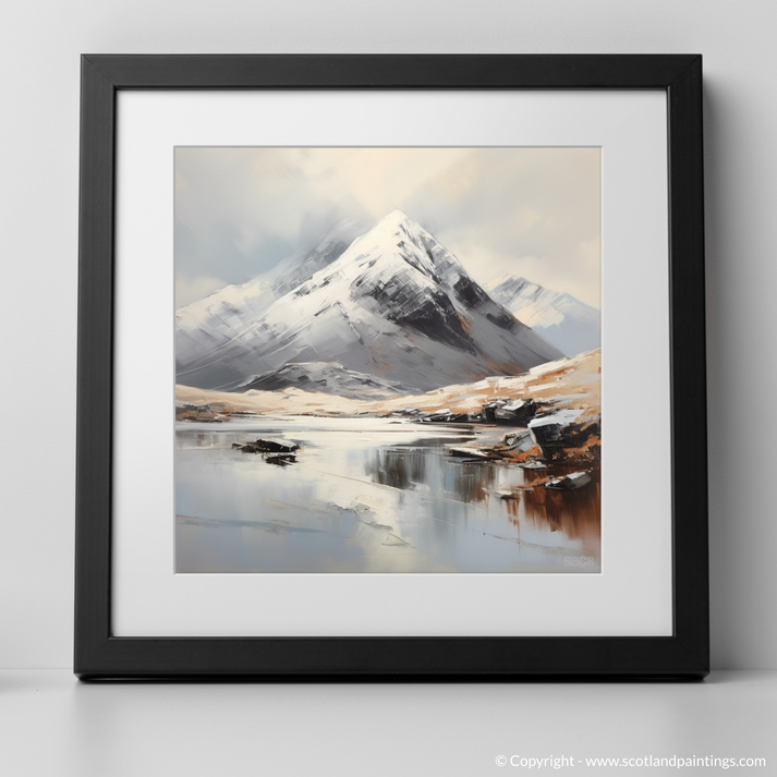 Minimalist Majesty: Sgurr a' Mhaim Unveiled – Scotland Paintings and ...