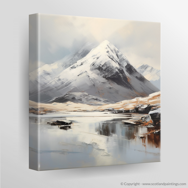 Minimalist Majesty: Sgurr a' Mhaim Unveiled – Scotland Paintings and ...