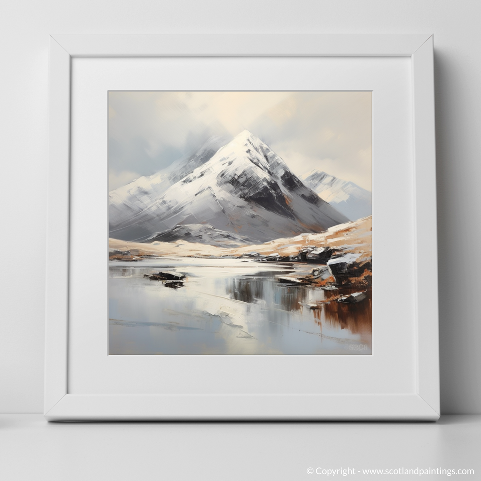 Minimalist Majesty: Sgurr a' Mhaim Unveiled – Scotland Paintings and ...