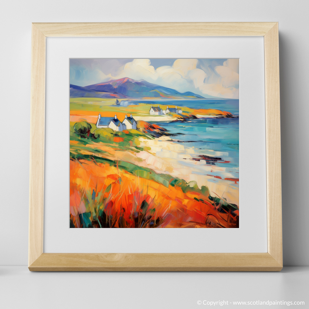 Catterline Bay Blaze: A Fauvist Homage to Scottish Charm – Scotland ...