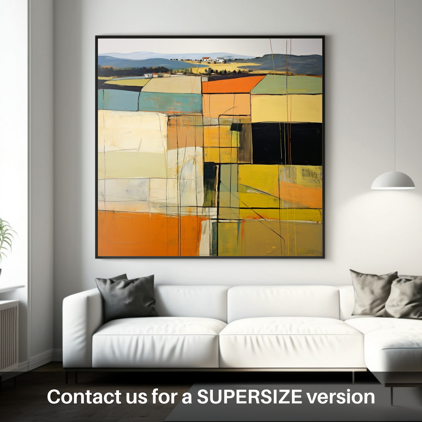 Stirling Serenade: An Abstract Impressionist Ode – Scotland Paintings ...