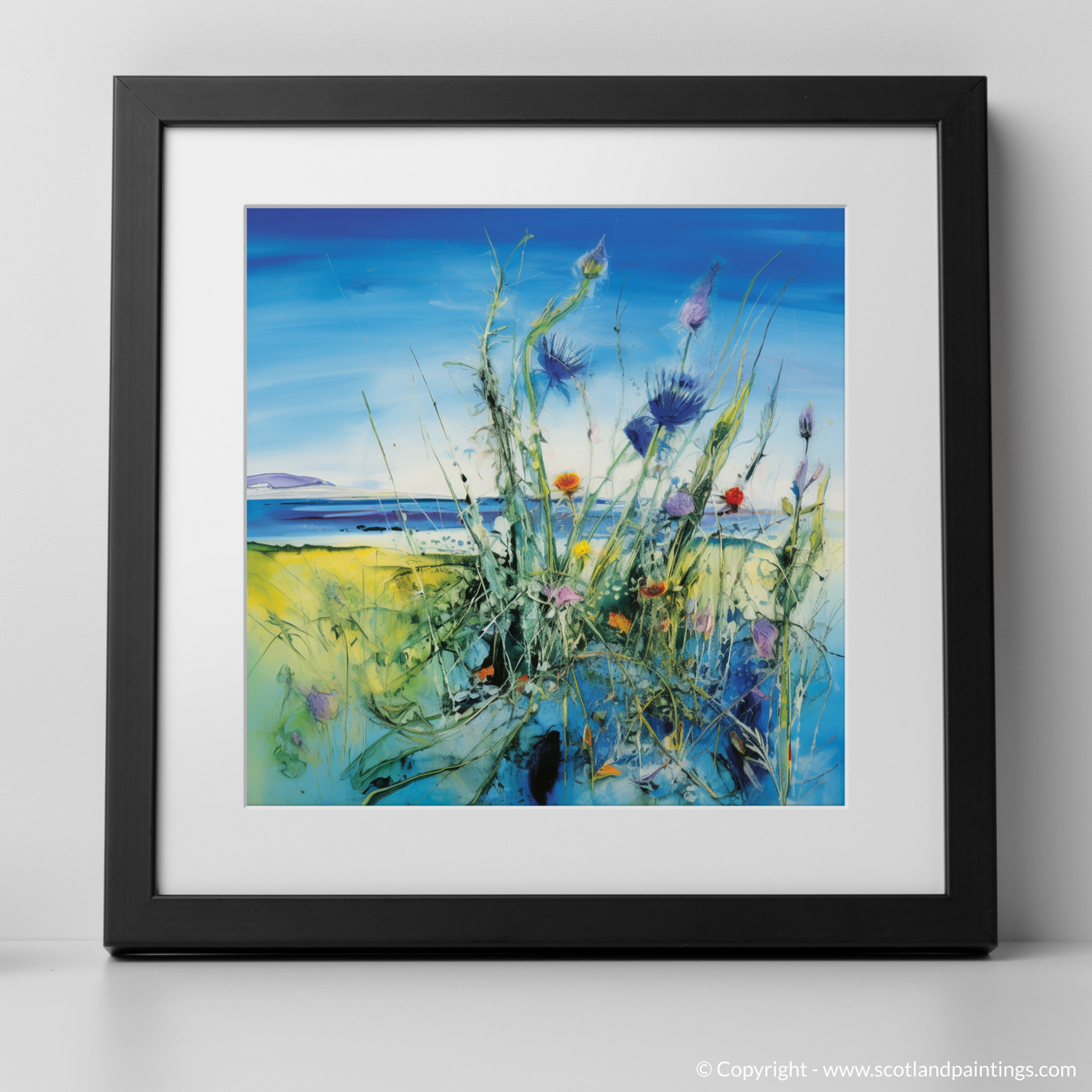 Surreal Shores of Scottish Flora – Scotland Paintings and Art Prints