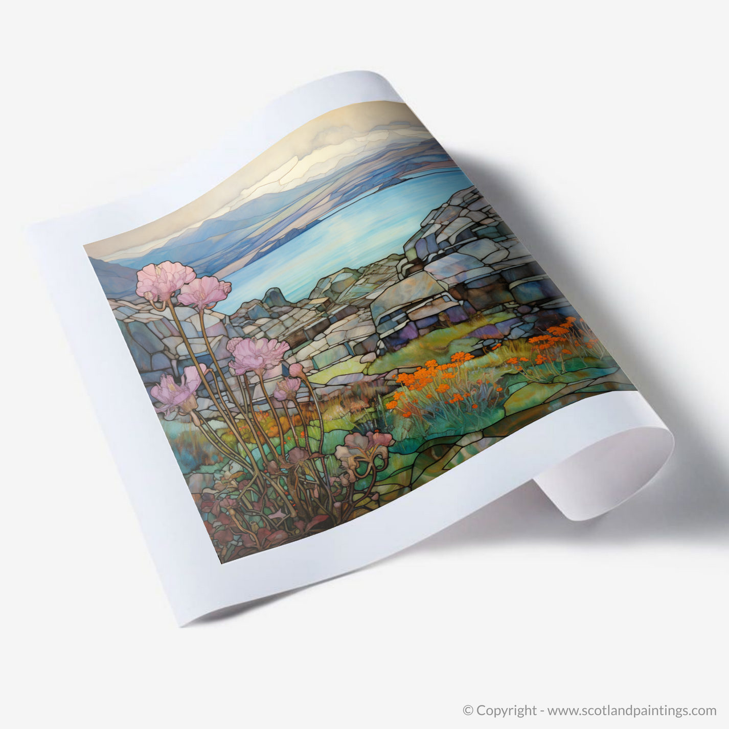 Enchanted Roseroot and the Majestic Cliffs of Ben More – Scotland ...