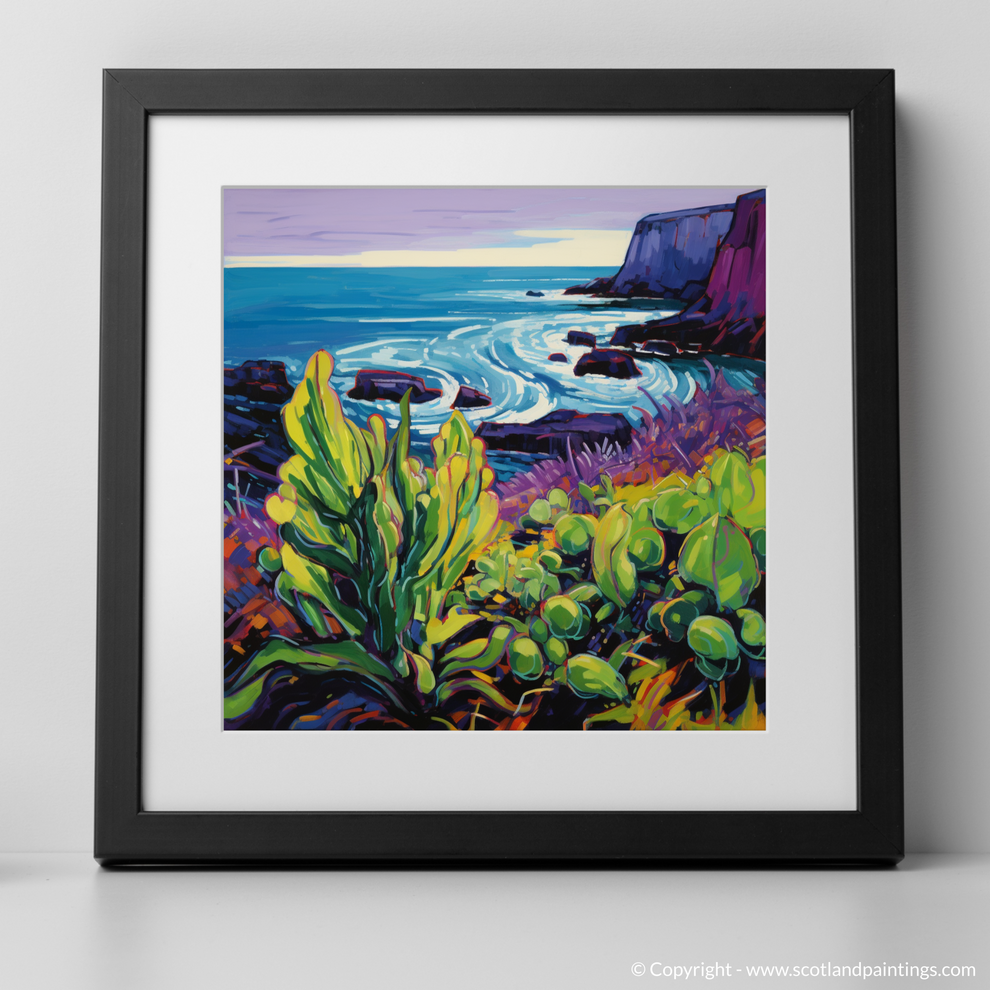 Wild Rhapsody of Dunbar Coast – Scotland Paintings and Art Prints