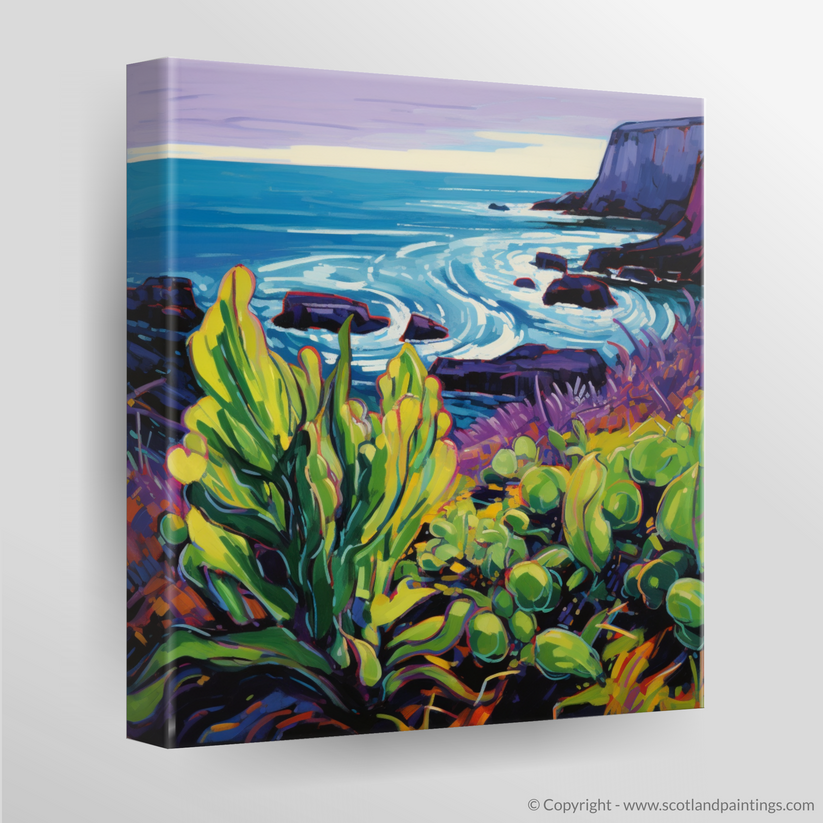 Wild Rhapsody of Dunbar Coast – Scotland Paintings and Art Prints