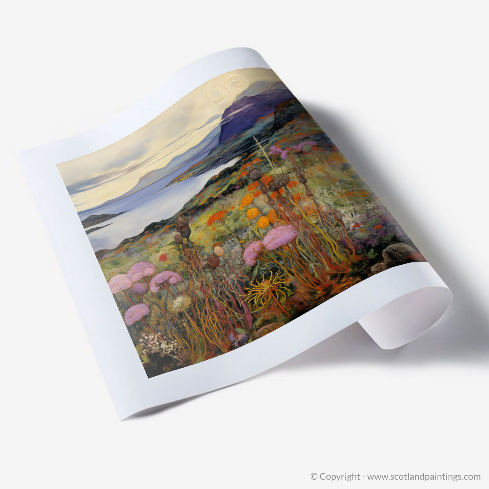 Enchanted Moorlands of Skye: A Symphony of Scottish Wildflowers ...