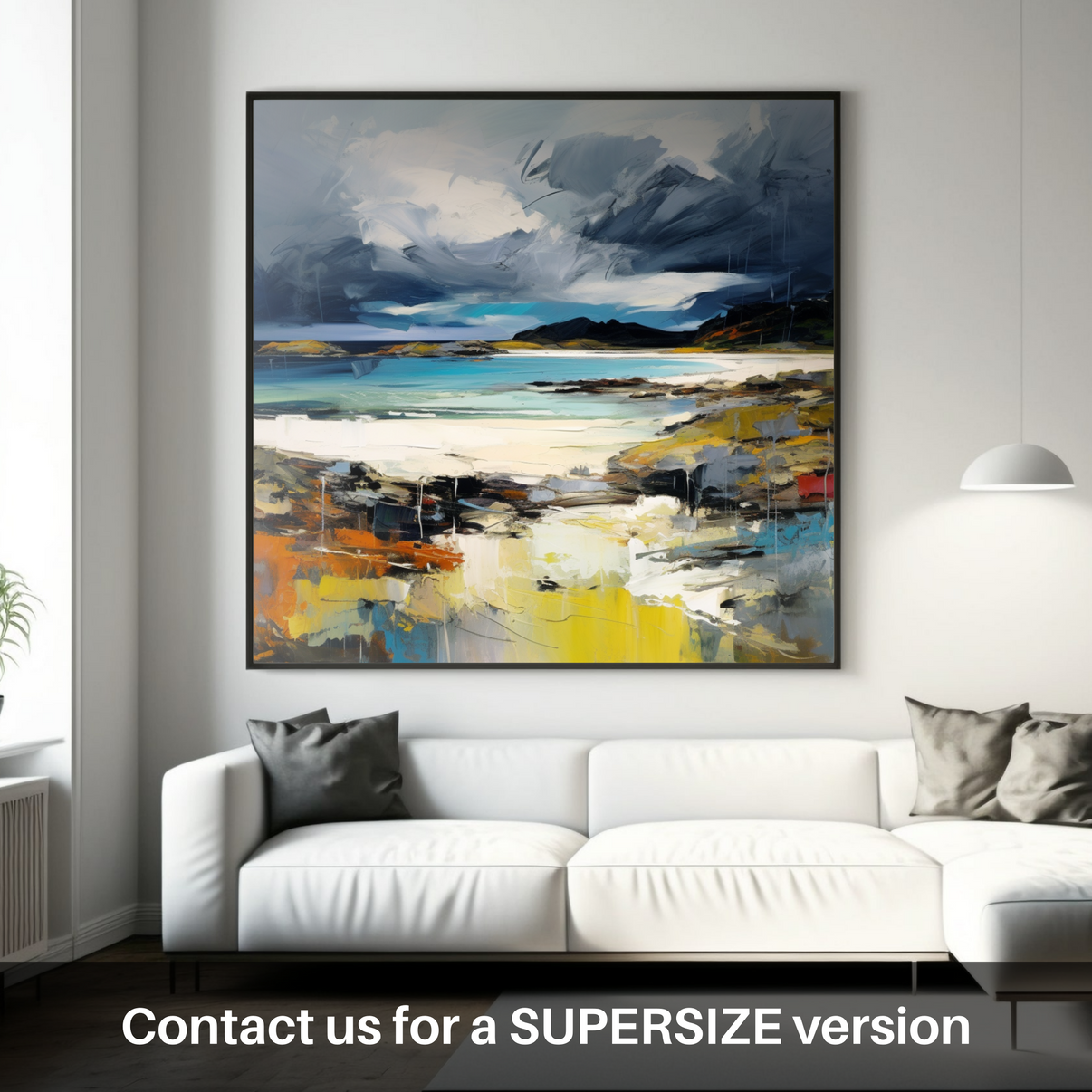 Tempestuous Arisaig: An Abstract Expressionist Ode to the Scottish Coa ...