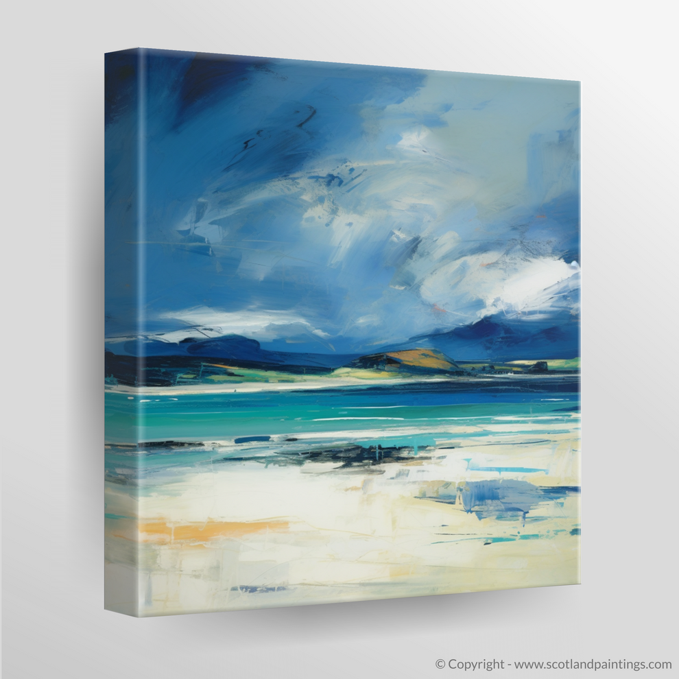 Storm's Embrace over Traigh Mhor – Scotland Paintings and Art Prints