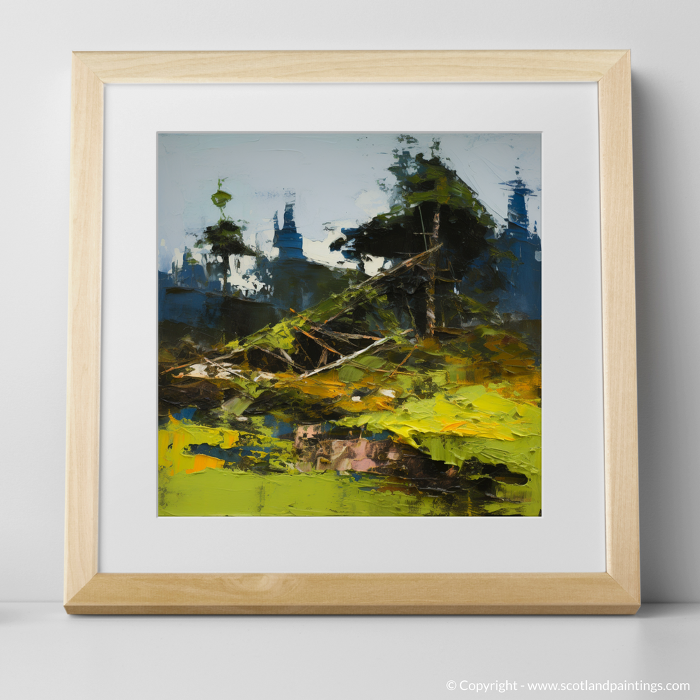 Untamed Spirit of Ben Lui: An Abstract Expressionist Ode to Fir Clubmo ...