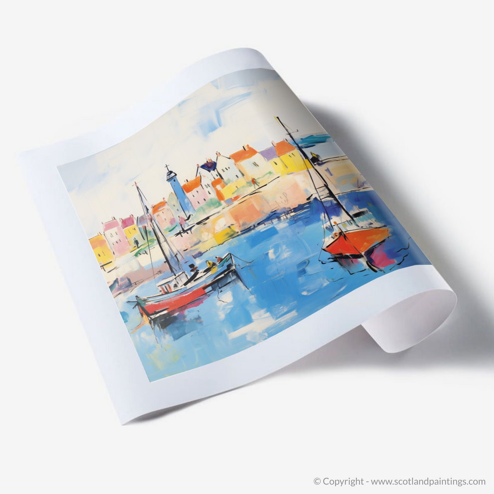 Dunbar Harbour Whispers: An Abstract Expressionist Voyage – Scotland ...