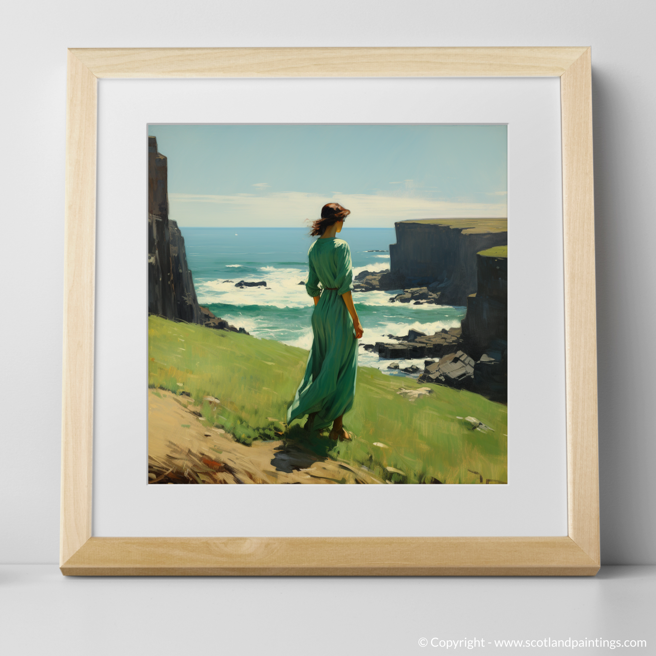 Caithness Cliffs: The Sentinel of Scotland's Shore – Scotland Paintings ...