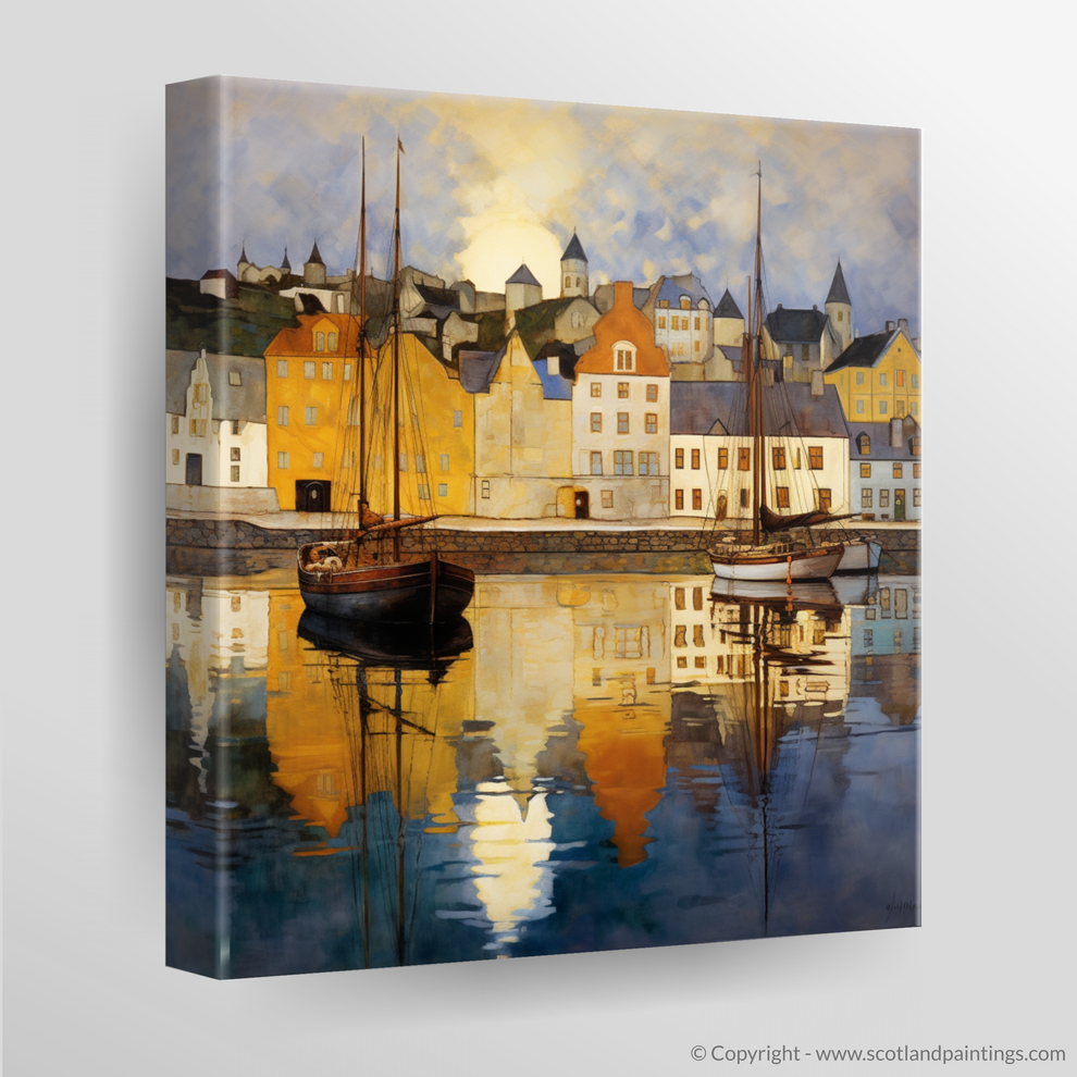 Golden Hour at Cromarty Harbour: An Art Nouveau Masterpiece – Scotland ...