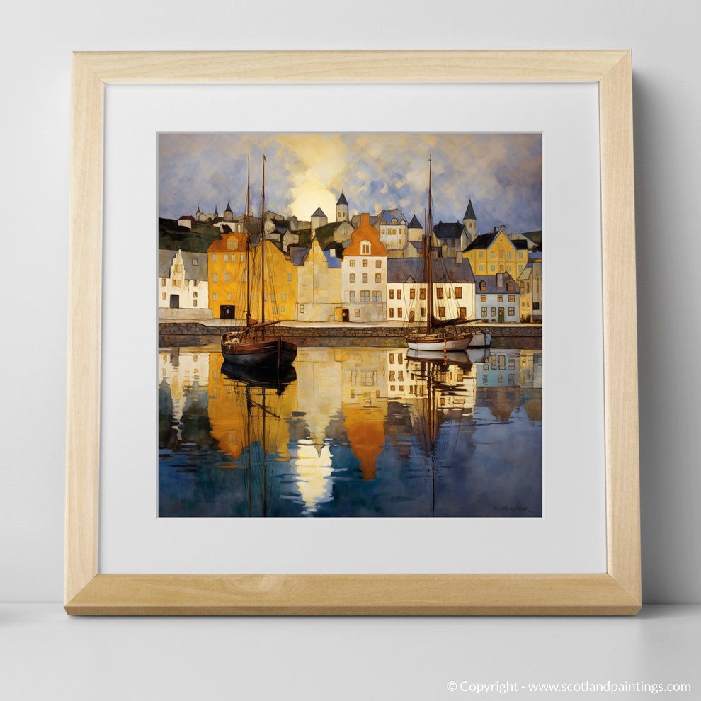 Golden Hour at Cromarty Harbour: An Art Nouveau Masterpiece – Scotland ...
