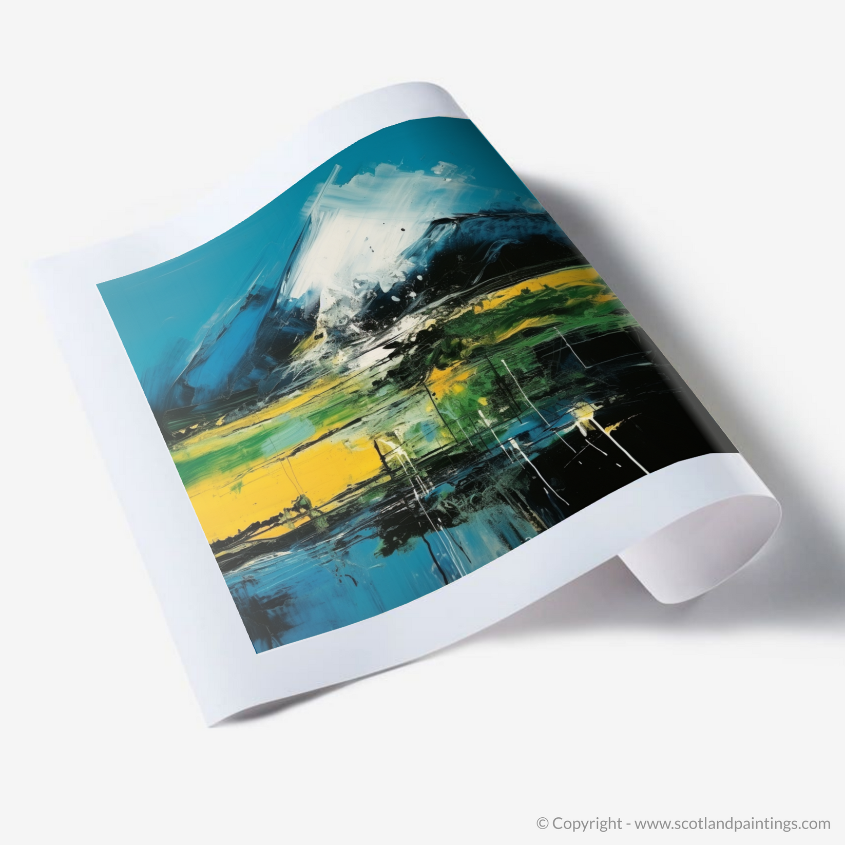 Highland Rhapsody: An Abstract Impression of Loch Insh – Scotland ...