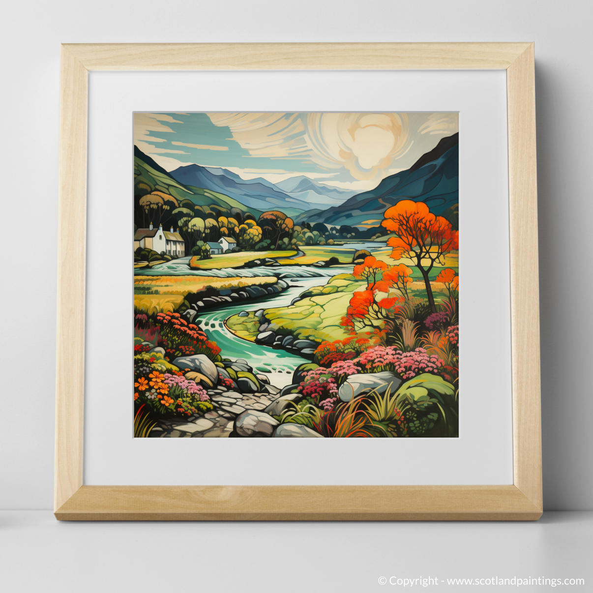 Enchanted Glen Lochay: A Naive Art Tribute to the Scottish Highlands ...