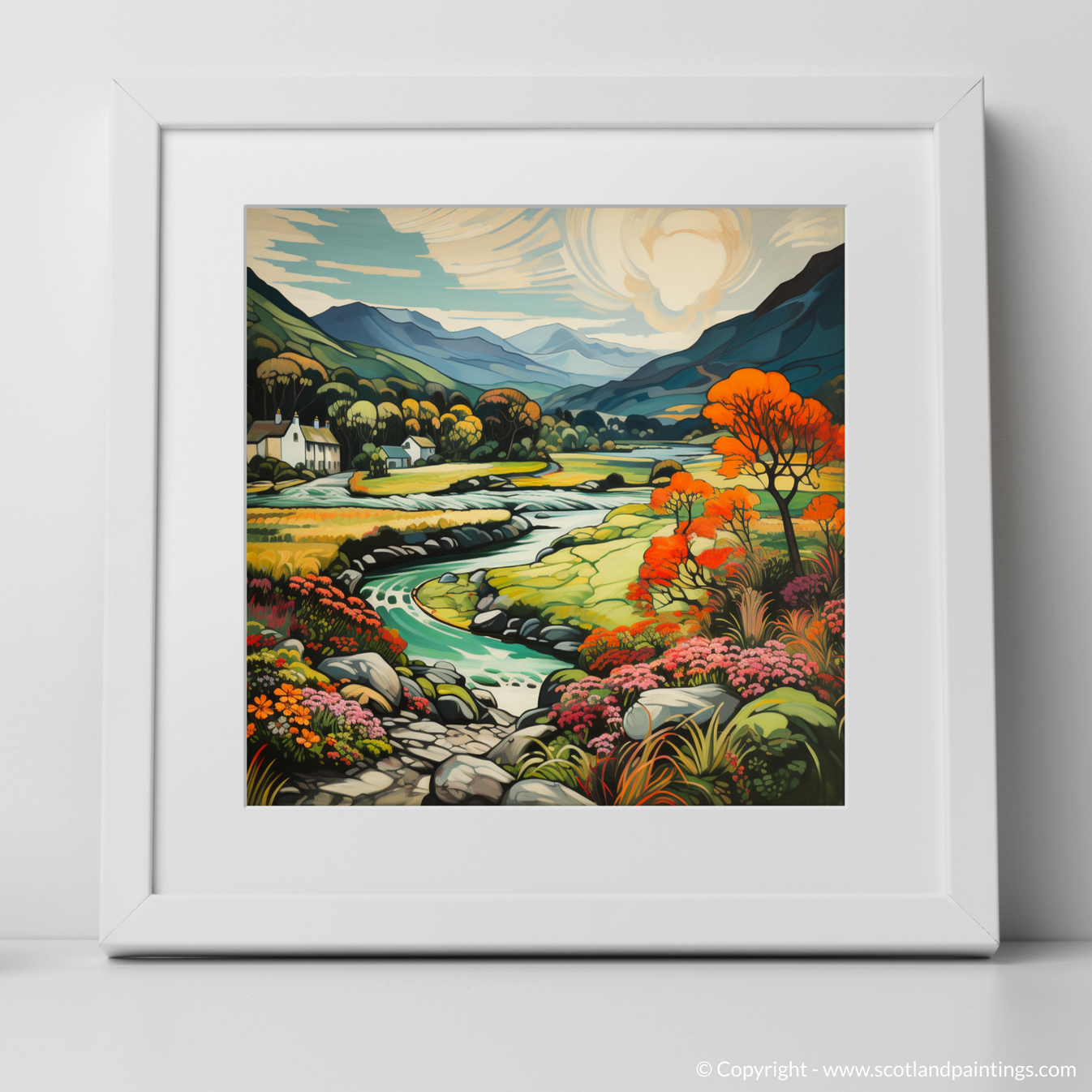Enchanted Glen Lochay: A Naive Art Tribute to the Scottish Highlands ...
