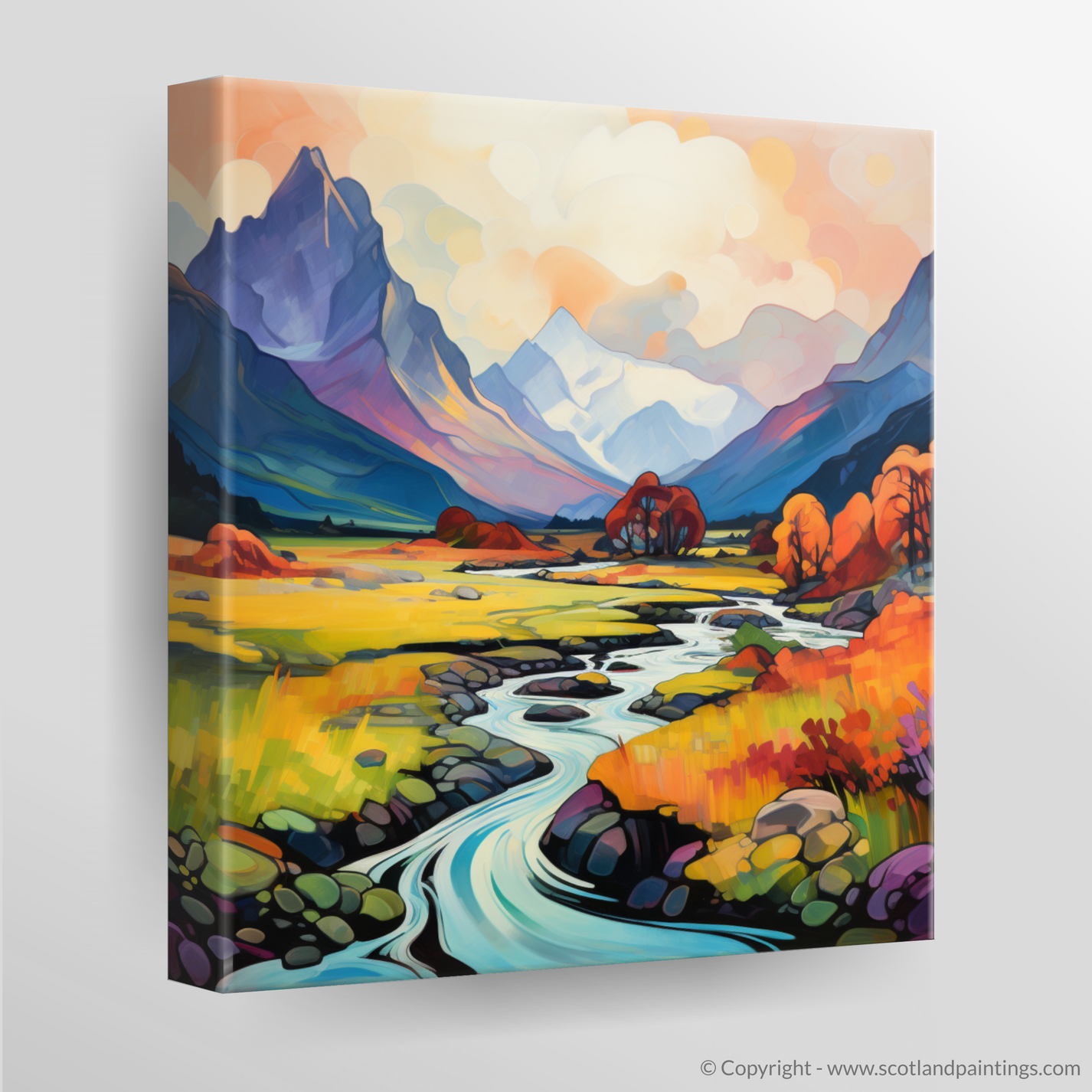 Glorious Dawn in Glencoe: A Fauvist Ode to Morning Dew – Scotland ...