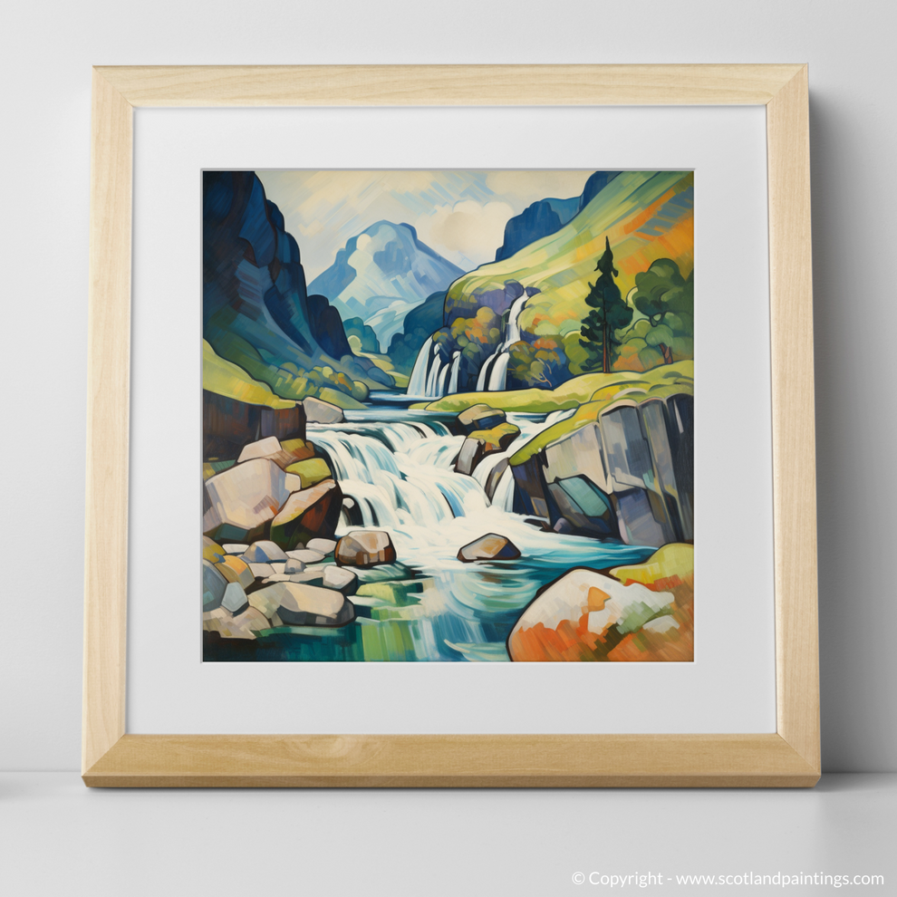 Cubist Cascade: A Geometric Interpretation of Glencoe's Waterfall ...