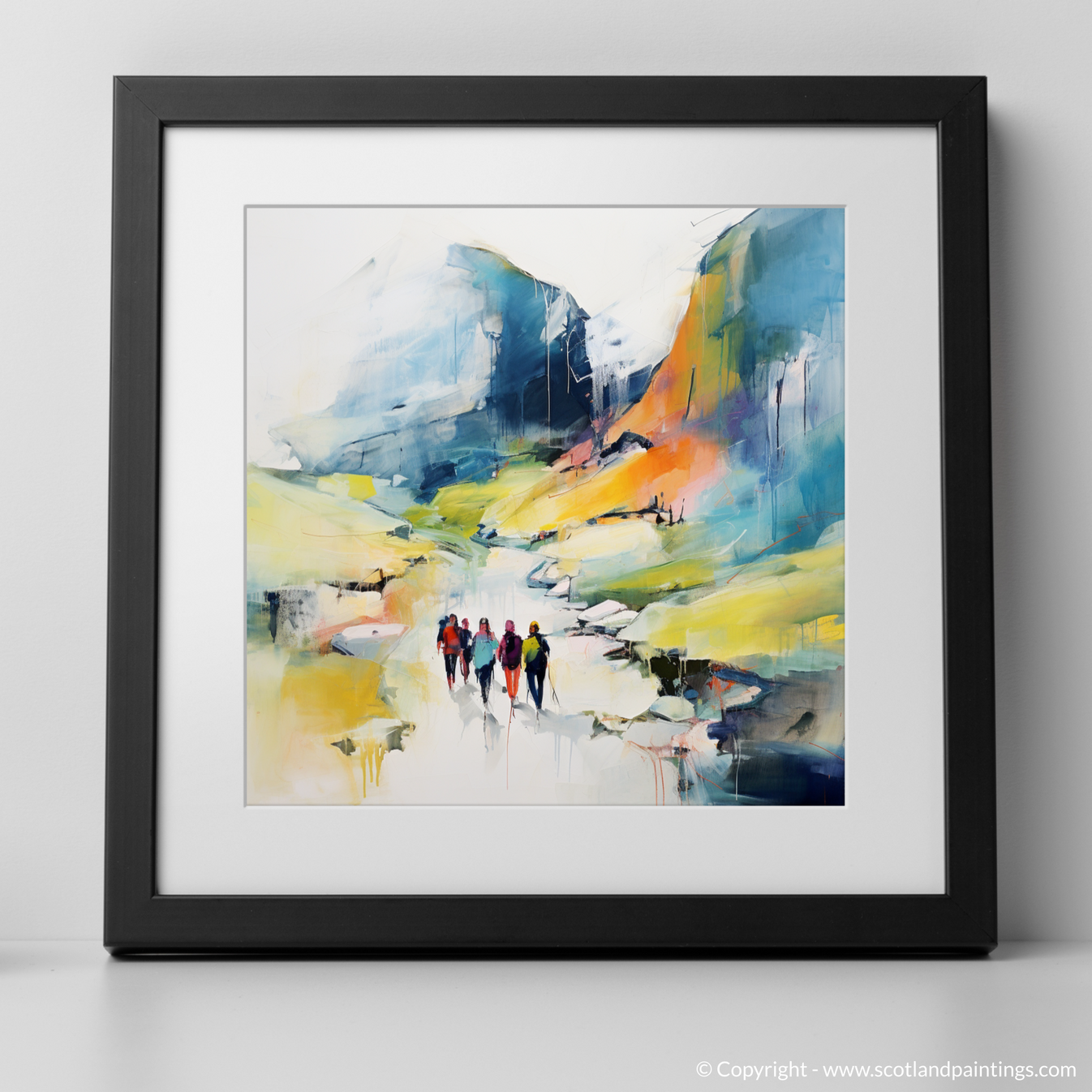 Highland Hikers: An Abstract Ode to Adventure in Glencoe – Scotland ...