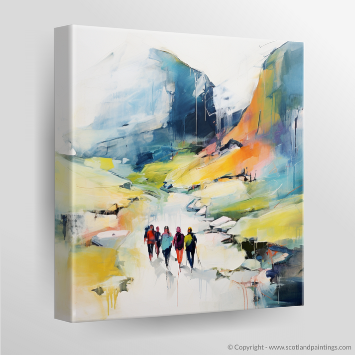 Highland Hikers: An Abstract Ode to Adventure in Glencoe – Scotland ...