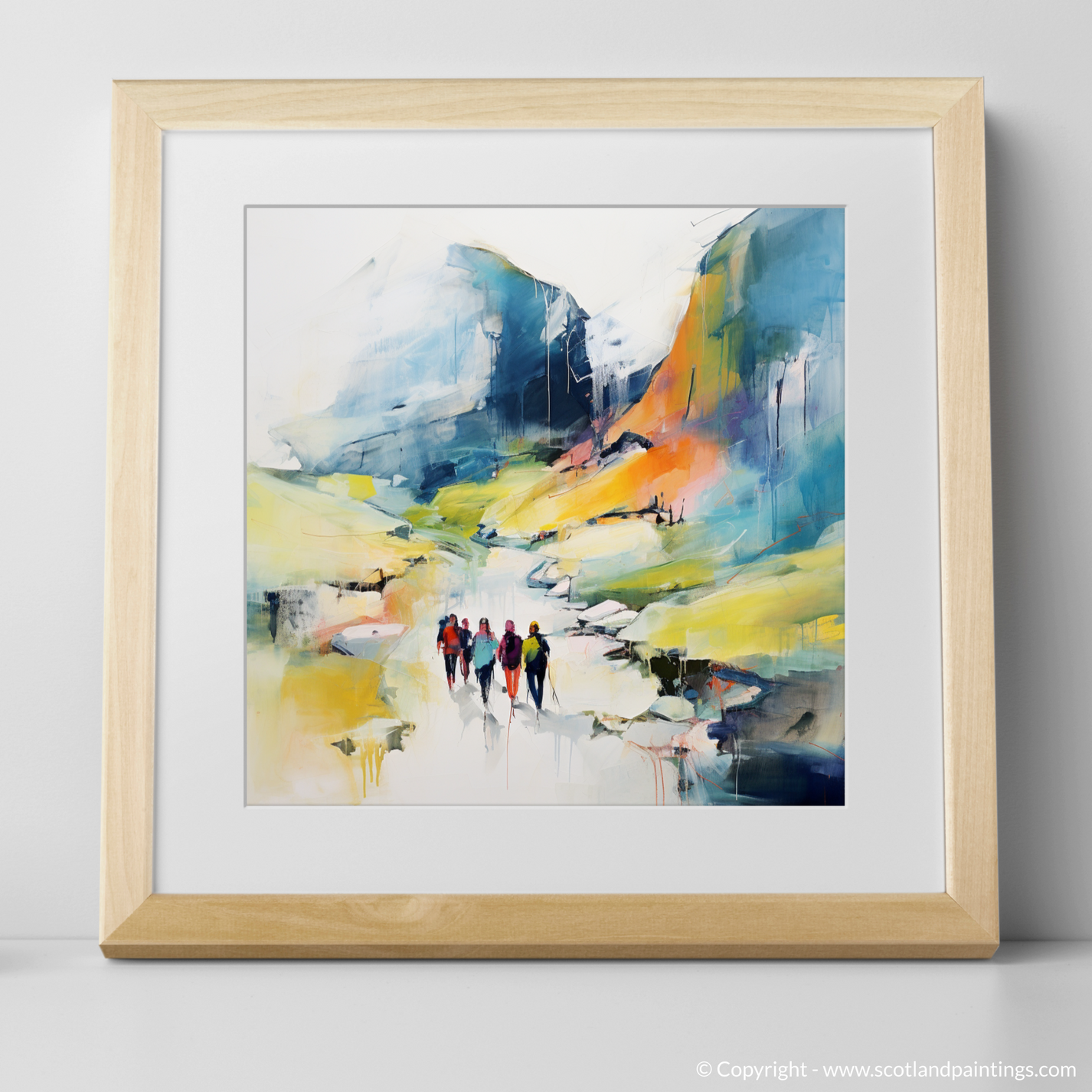 Highland Hikers: An Abstract Ode to Adventure in Glencoe – Scotland ...