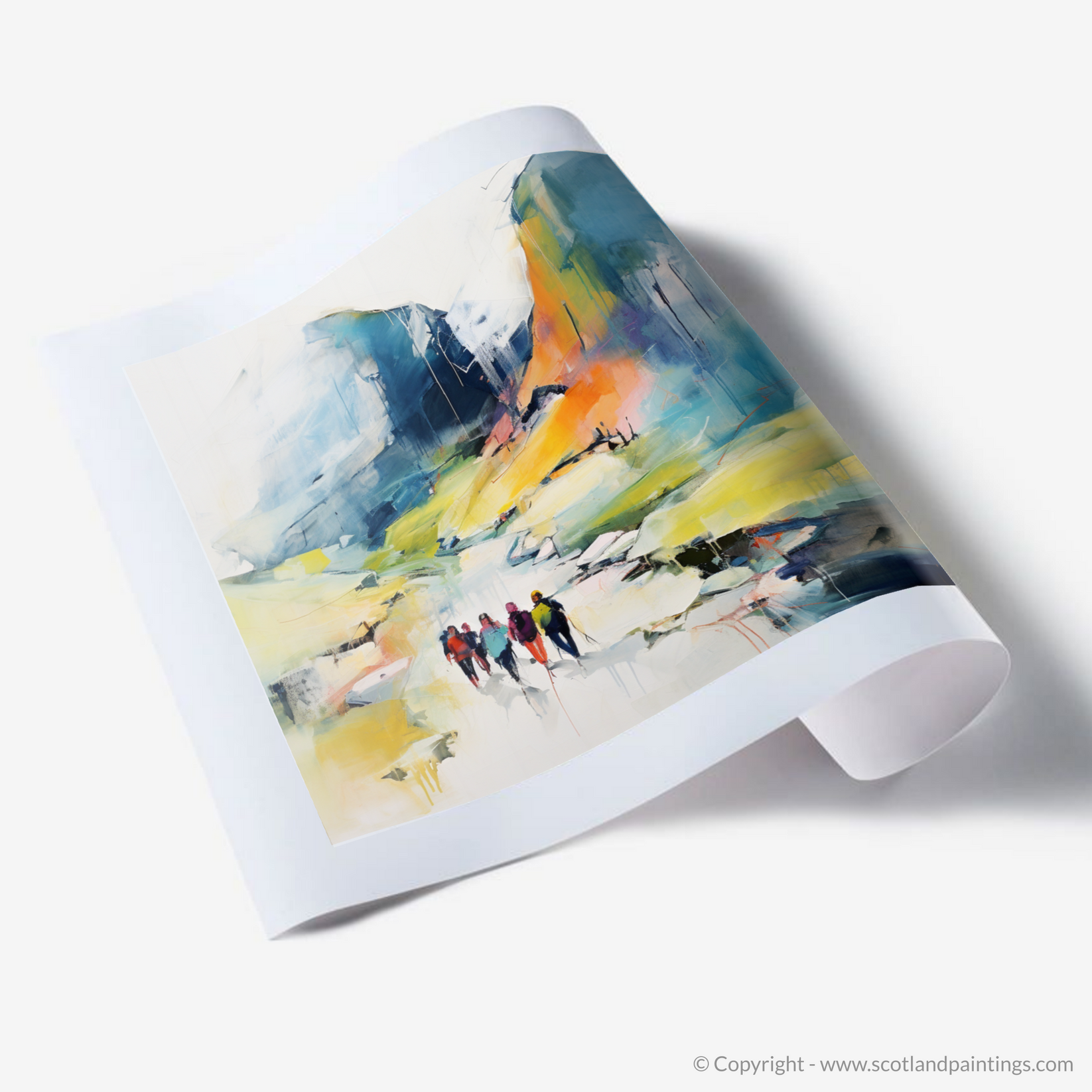 Highland Hikers: An Abstract Ode to Adventure in Glencoe – Scotland ...