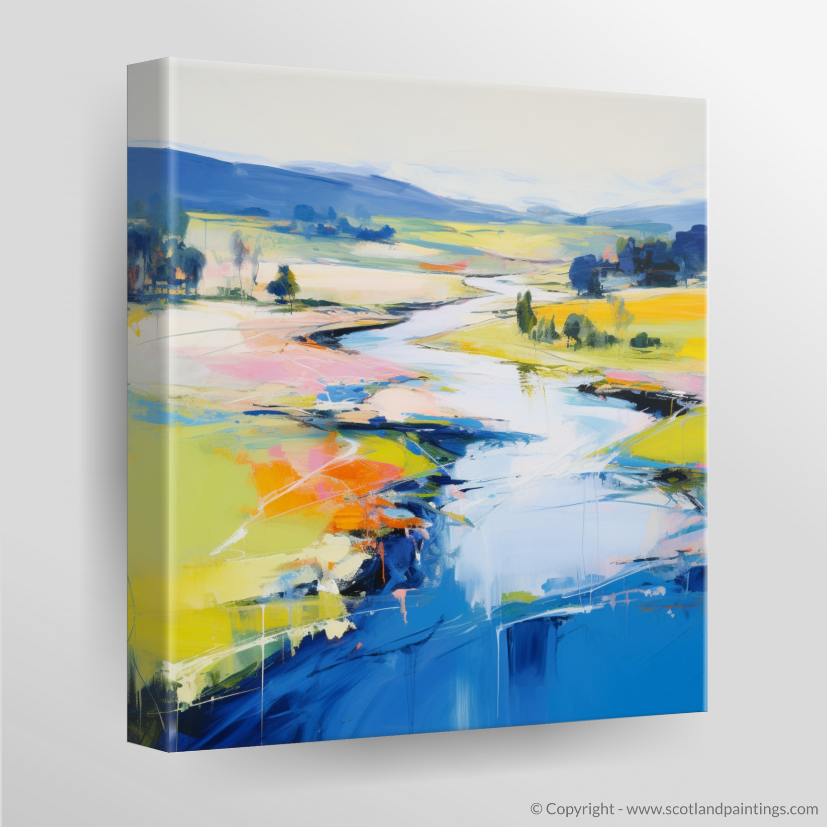 Aberdeenshire's River Dee: An Abstract Ode to Nature's Vivacity ...